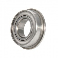 MF106ZZ EZO Flanged Miniature Bearing 6x10x3 Shielded - WychBearings.co.uk