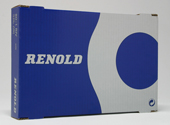 12B2X25FT (12B-2 / 114066) 3/4" Pitch Duplex Renold Roller Chain - 25ft ...
