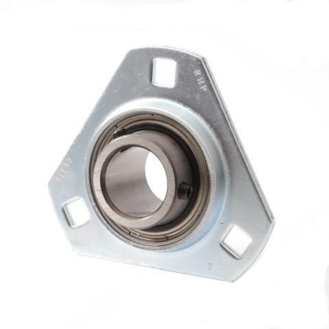 SLFT35 RHP Pressed Steel Flange Bearing Unit - 35mm Shaft ...