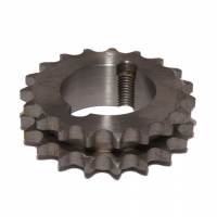 82-76 Sprocket - 1" Pitch Duplex 76 Teeth - Taper Bush Ref 3535 ...